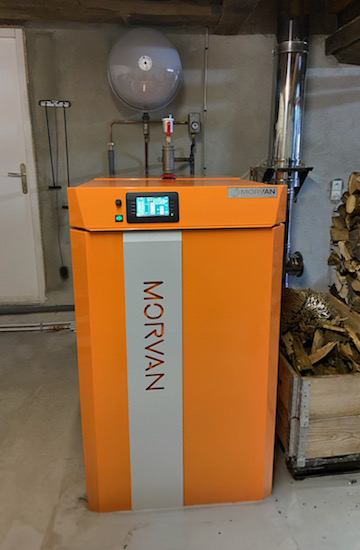 Chaudières et poêles à bois - références- Morvan